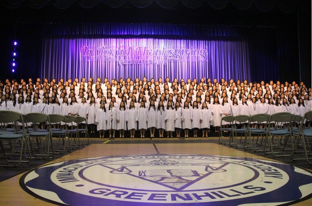 Congratulations to the Graduates of ICA Batch 2018 Helix! - Immaculate ...